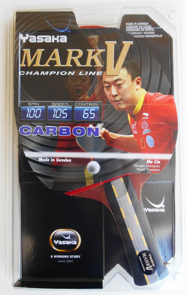 Photos of Yasaka Mark V Carbon Racket - Megaspin